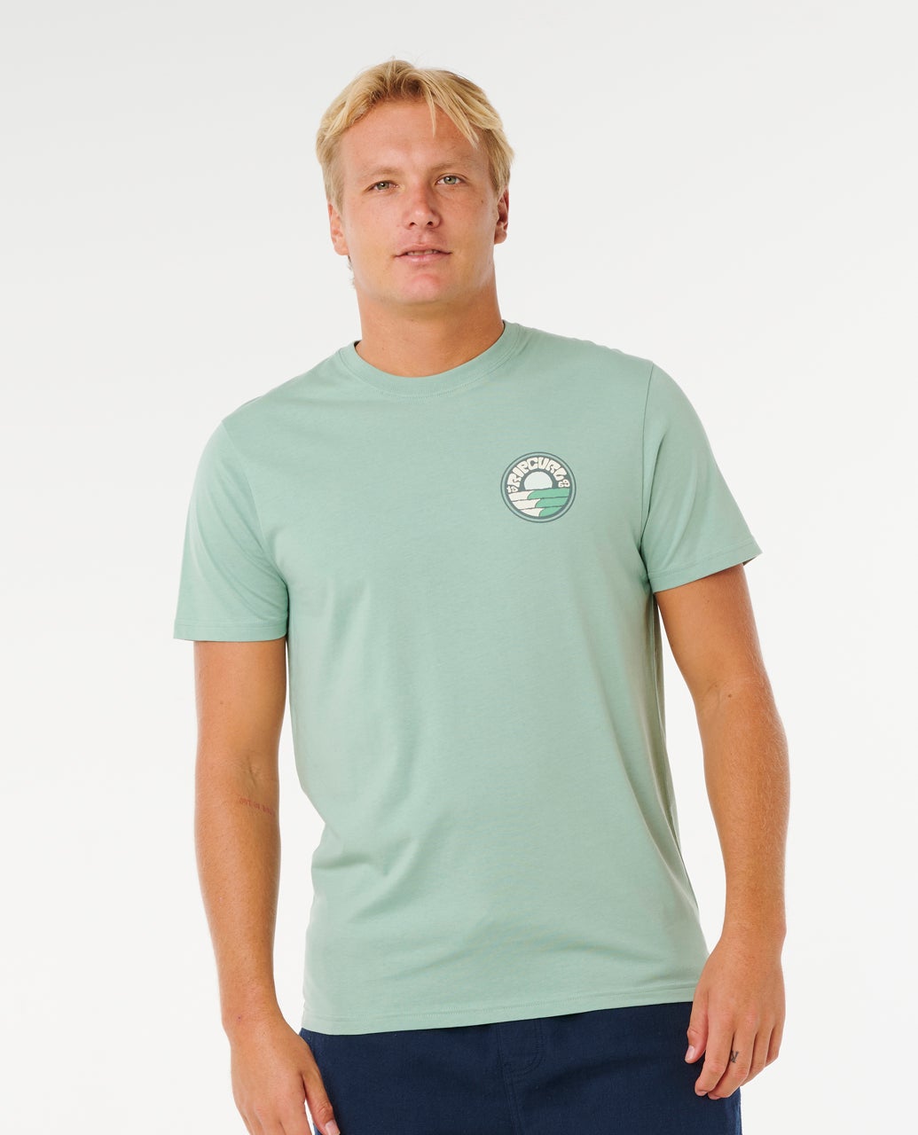 Pacific Rinse Stacked Standard Tee – Rip Curl