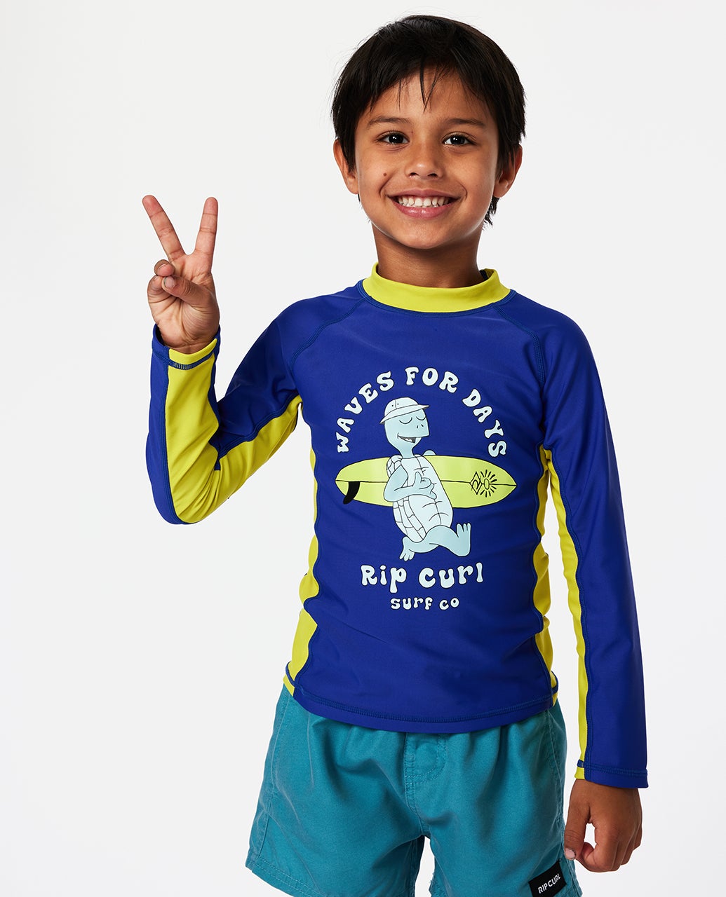 Tube Turtle UV Long Sleeve Rash Vest - Boys (1-8 years) – Rip Curl